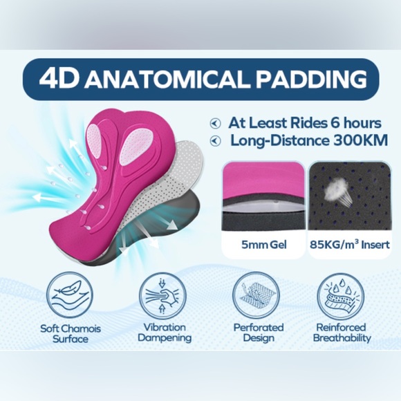 Ewedoos | Shorts | 4d Padded Cycling Shorts | Poshmark